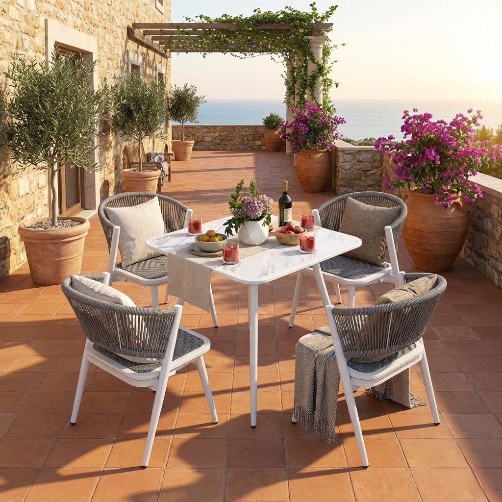 Westfield Balcony Table Chair Set Of 4 - Singapore | COMFY