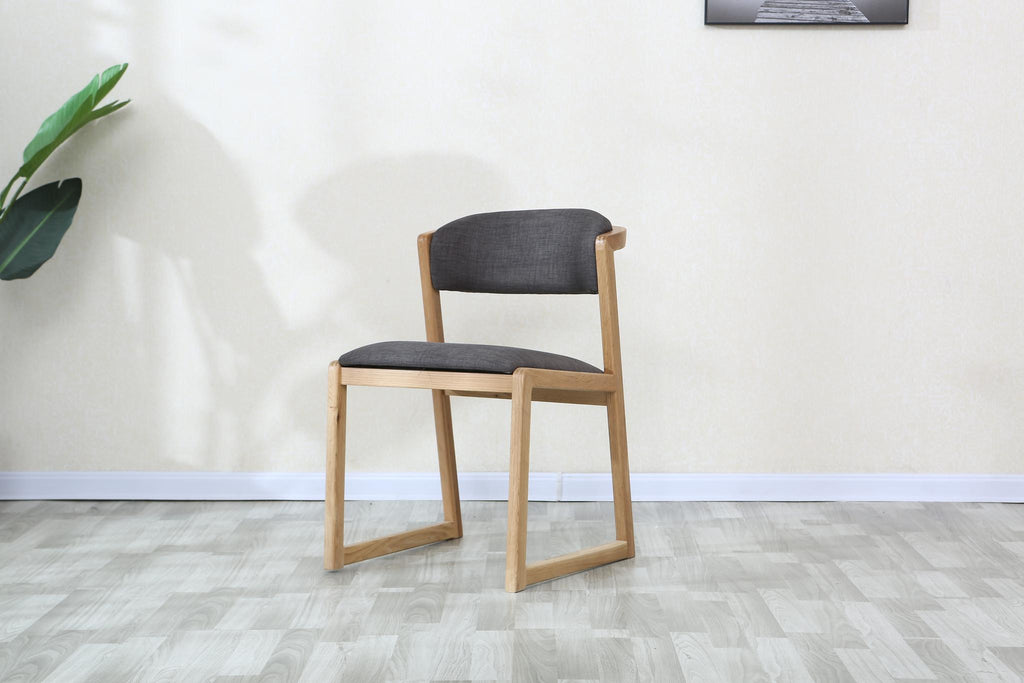 Andres Light Wood Dining Chair - Singapore | COMFY