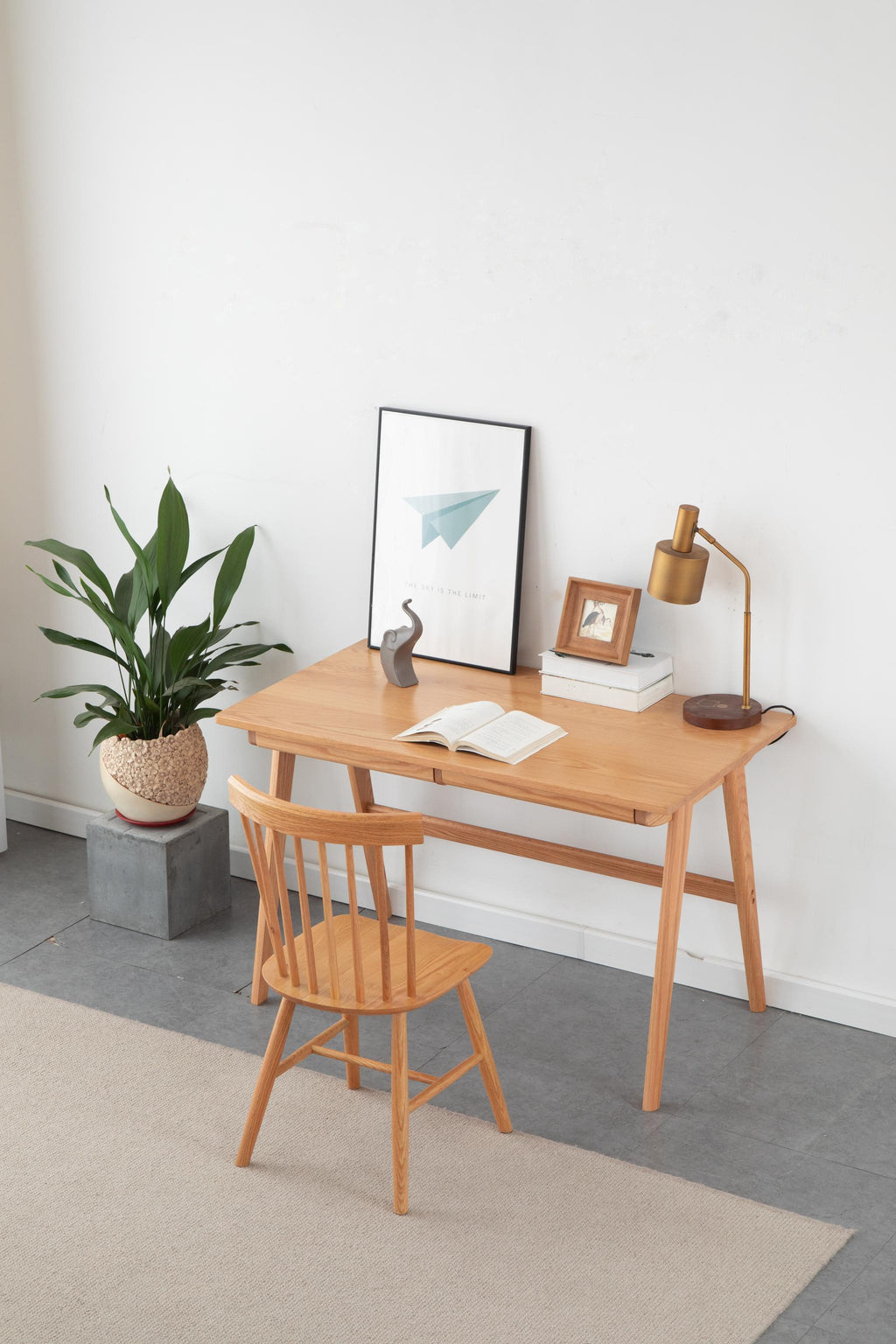 Antonio Minimalist Study Table - Singapore | COMFY