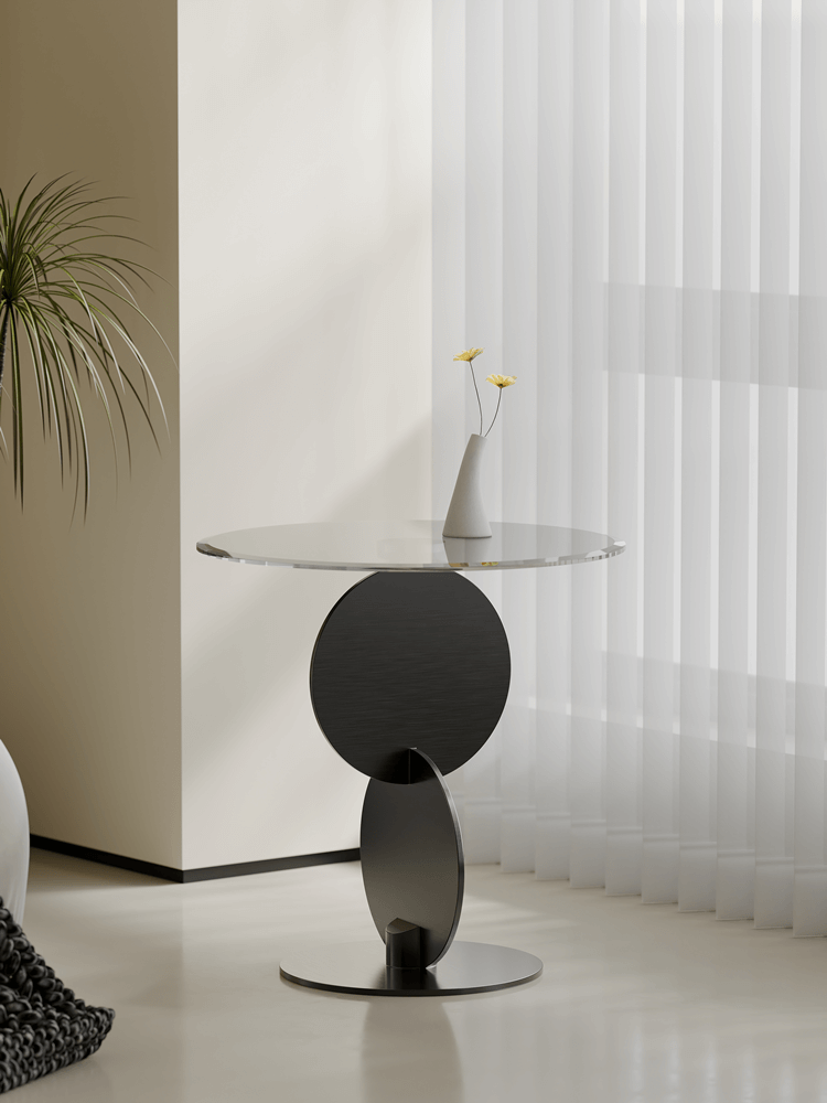 Ava Glass Side Table - Singapore | COMFY