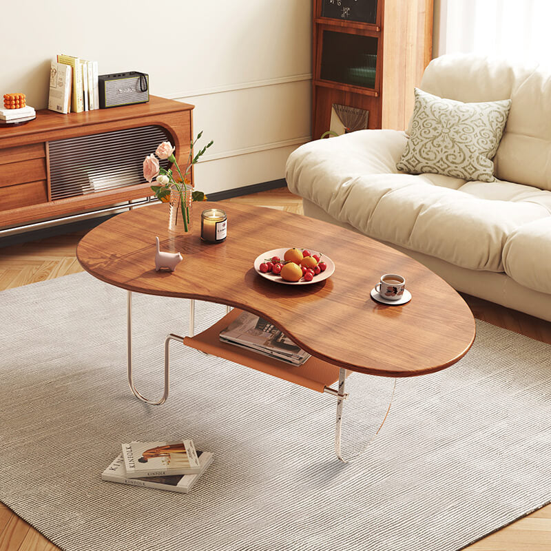 Elsa Modern Wood Coffee Table - Singapore | COMFY