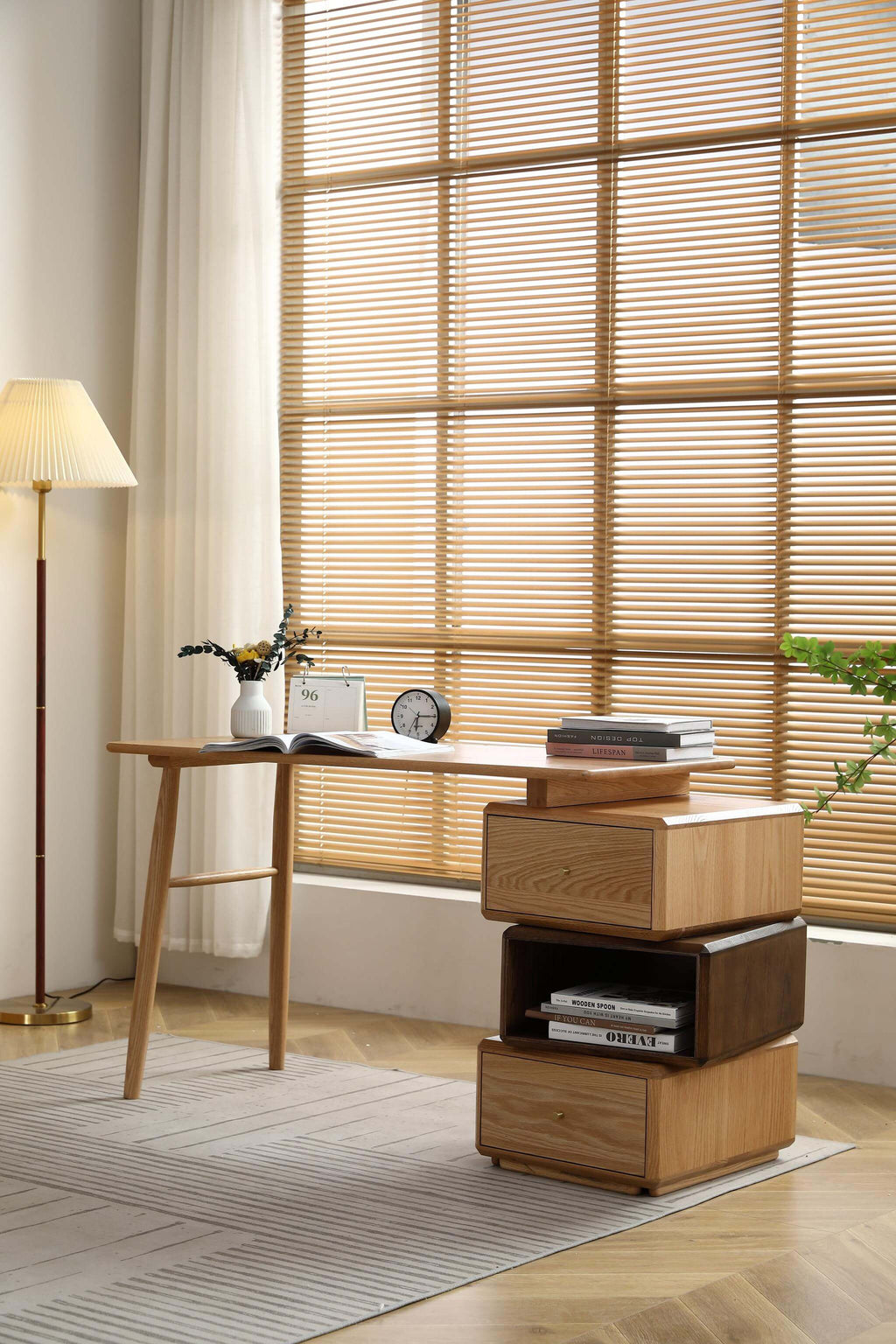 Alberto Designer Study Table - Singapore | COMFY