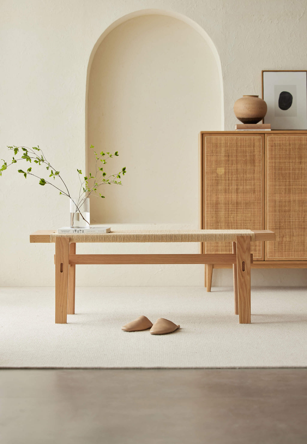 Isla Wooden Bench - Singapore | COMFY