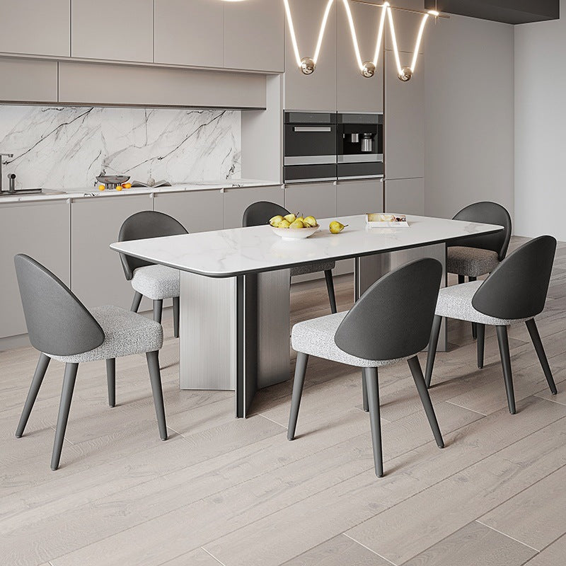 Lily Designer Dining Table 6-8 Seater for Your Dining Area COMFY.sg