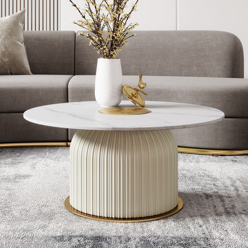 Mira Marble Top Coffee Table - Singapore | COMFY