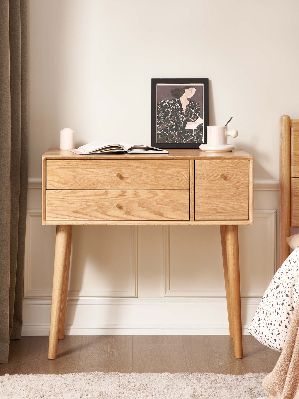 Nube Dressing Table With Drawers - Singapore | COMFY
