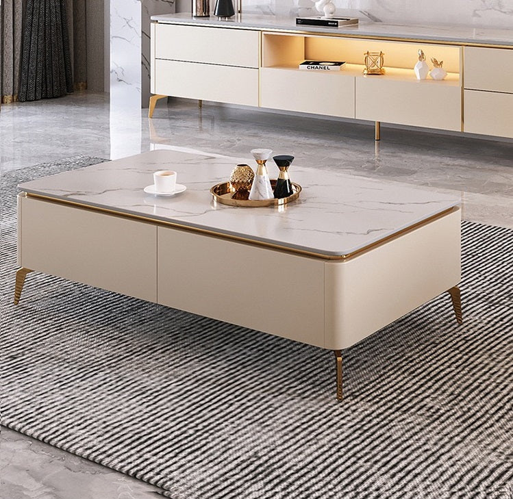 Zenith Rectangle Coffee Table - Singapore | COMFY