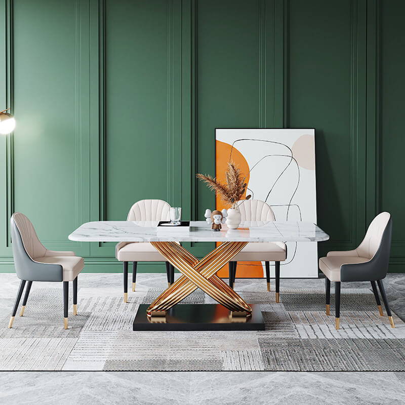 Katherine Sintered Stone Dining Table – COMFY